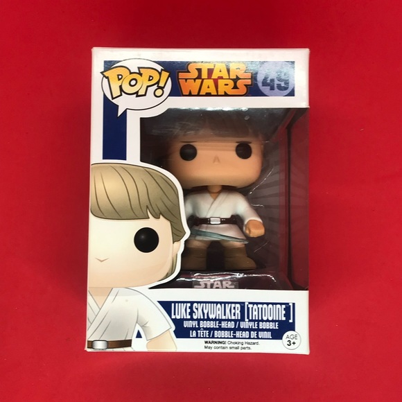 Funko | Toys | Star Wars Funko Pop 49 Luke Skywalker Tatooine Blue Box ...